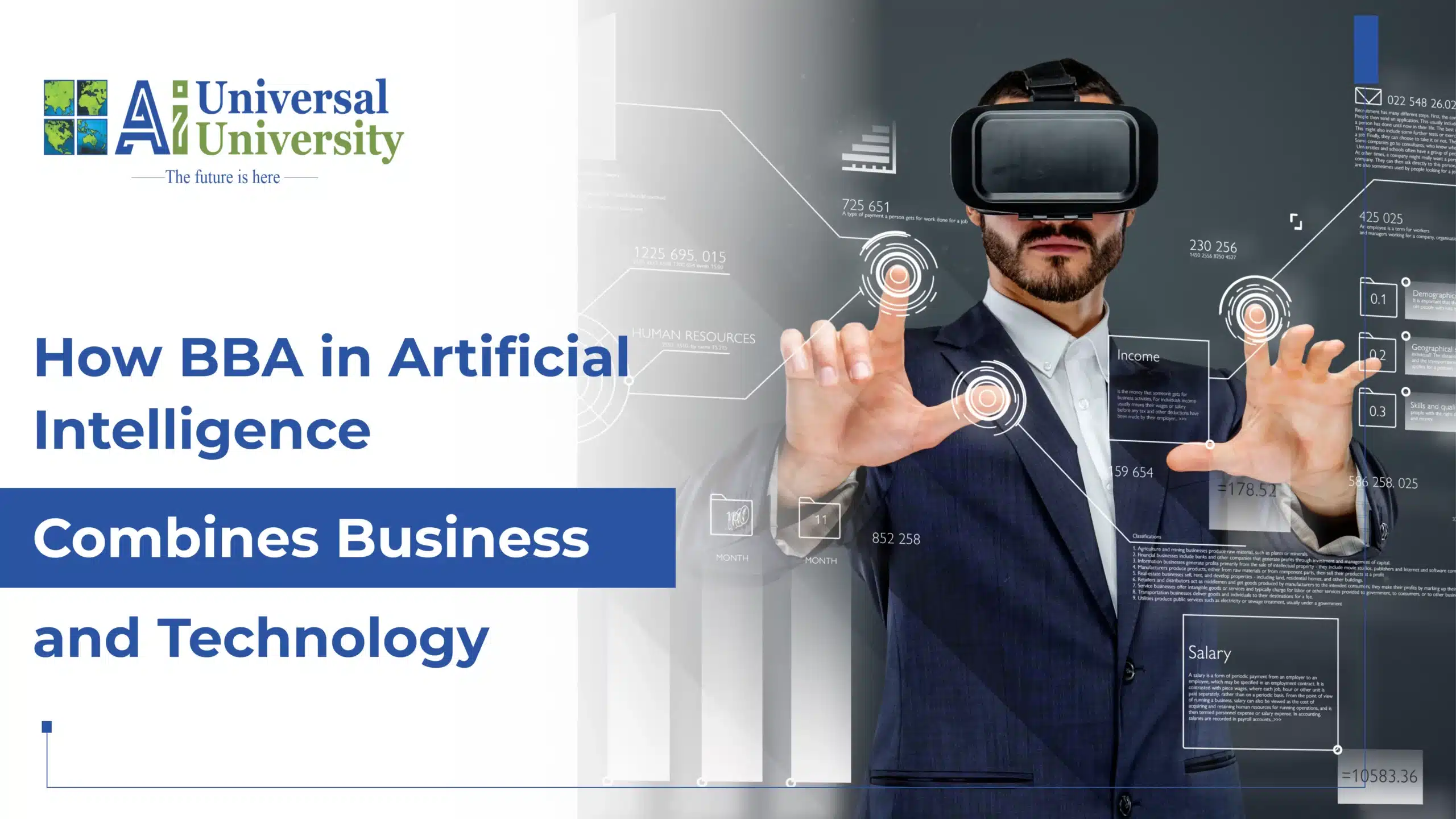 How BBA in Artificial Intelligence Combines Business and Technology