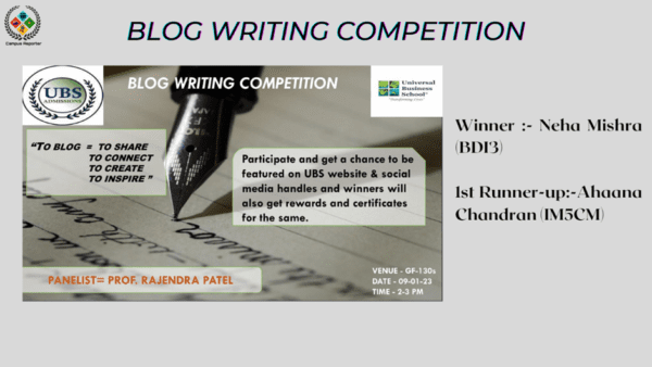 Blog Writing Competition - Universal AI